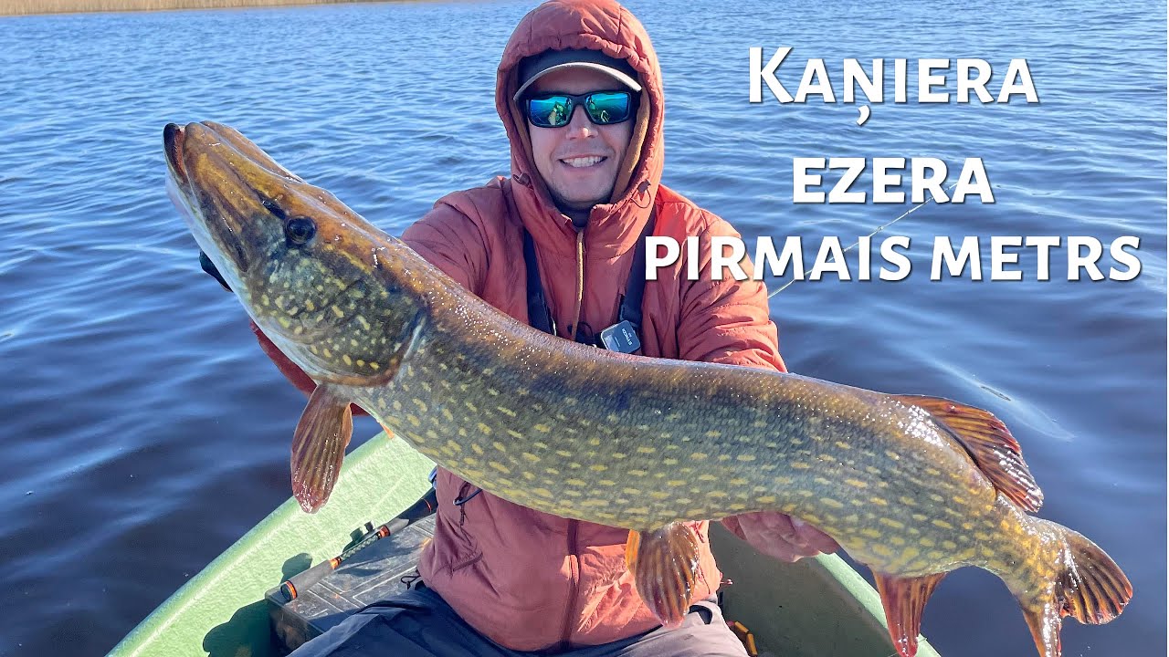 Kaņiera ezera līdakas un kā mēs pazaudējām enkuru. Pike fishing ...