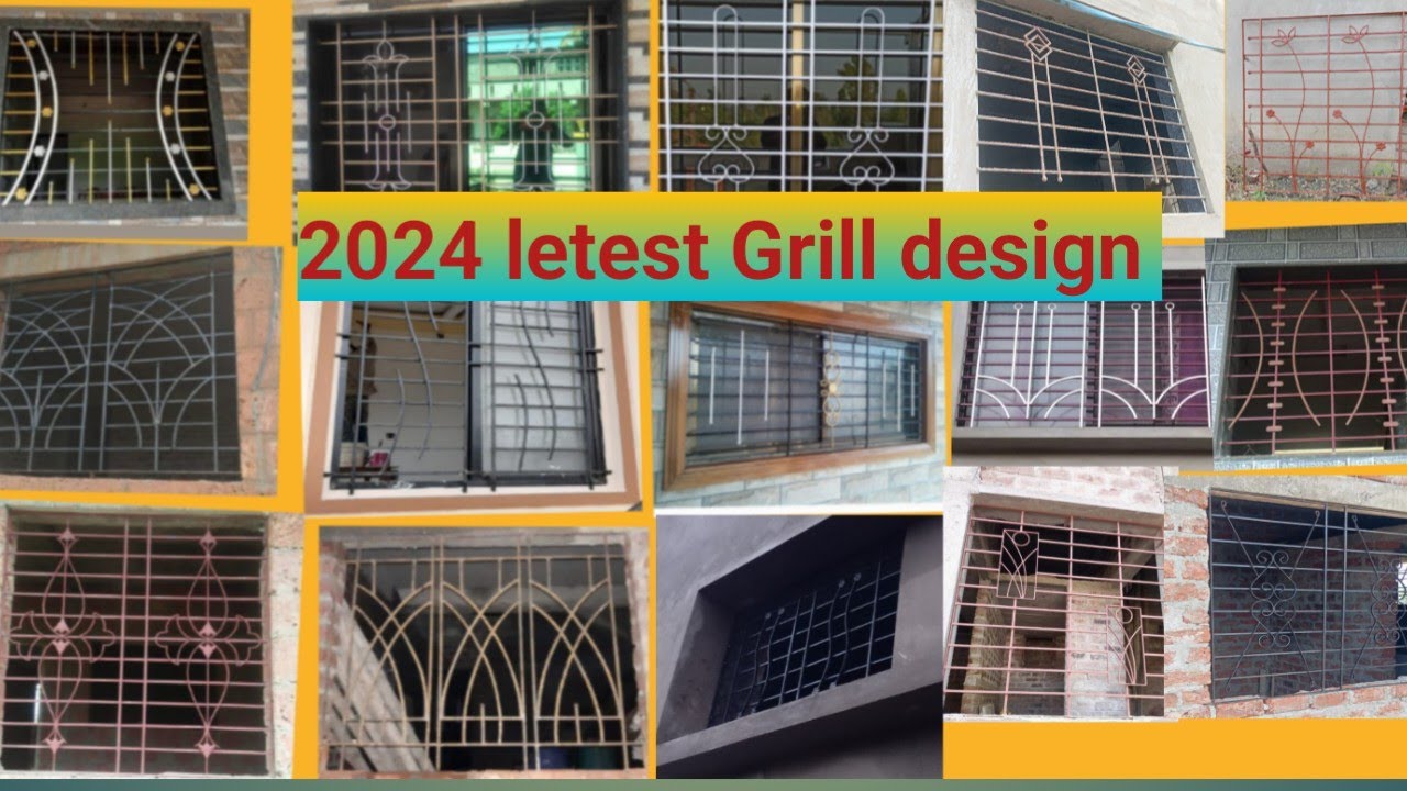 ms grill design..2024 simpal home safety grill# - YouTube