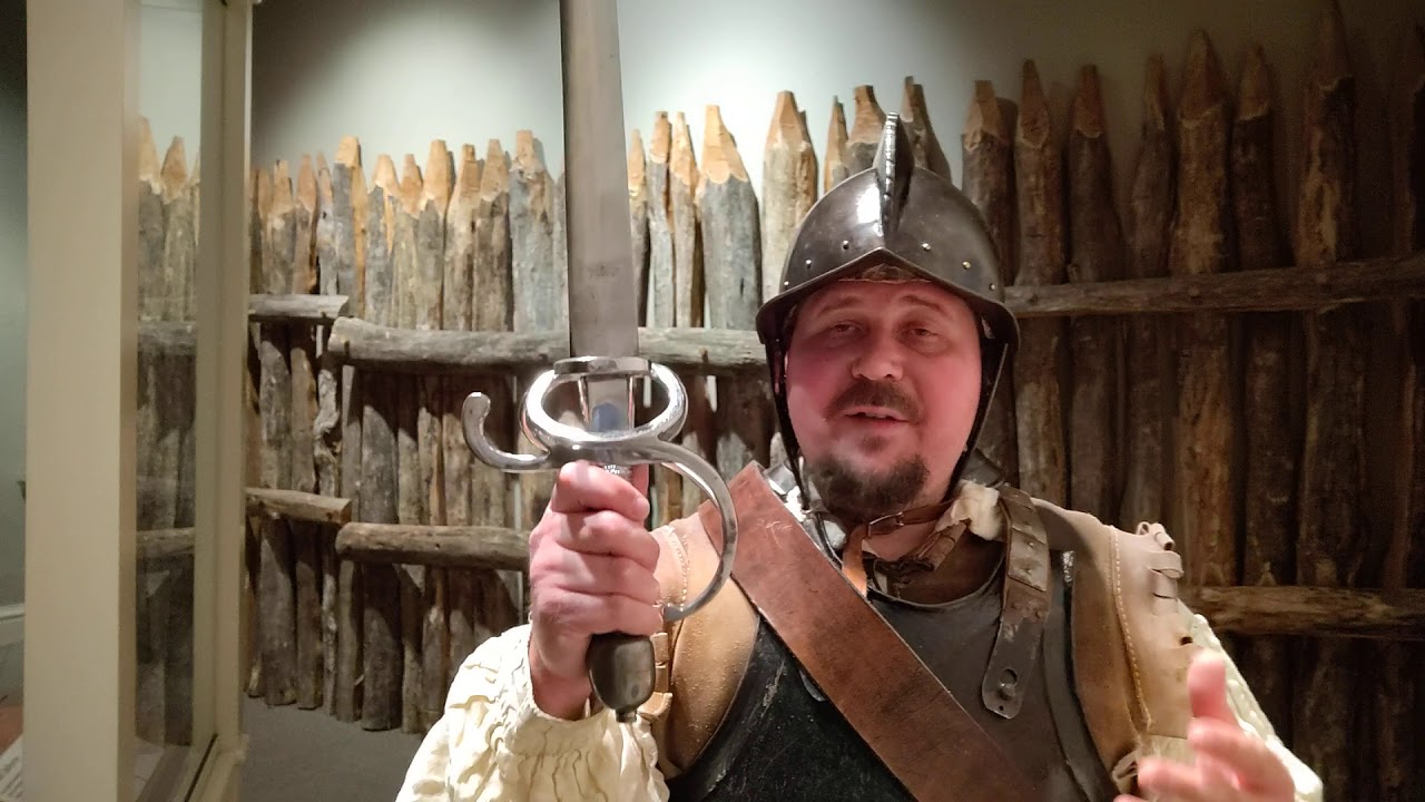 English Swords, Fort Algernon, First Anglo Powhatan War - YouTube