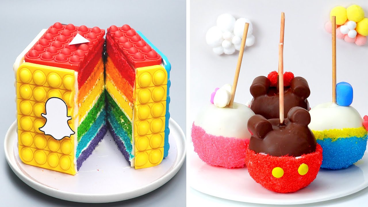 Fancy Chocolate SOCIAL MEDIA CAKE For Valentine - YouTube