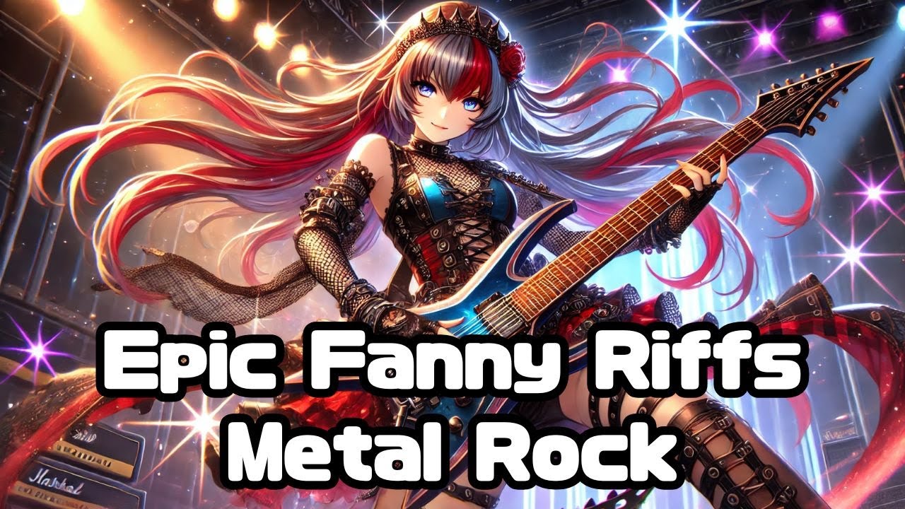 [Instrumental] Epic Fanny Riffs Metal Rock [BGM] - YouTube