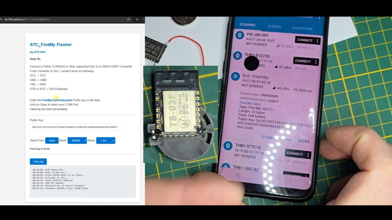 2€ Airtag clone, DIY FindMy OpenHaystack device - YouTube