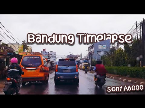 Bandung Timelapse (road timelapse shots) | Sony A6000 B-roll [ Ming Will ]
