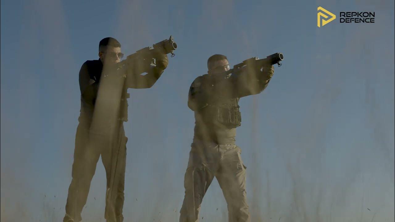 RDS40-MGL 6 shot 40 mm Multiple Grenade Launcher - YouTube