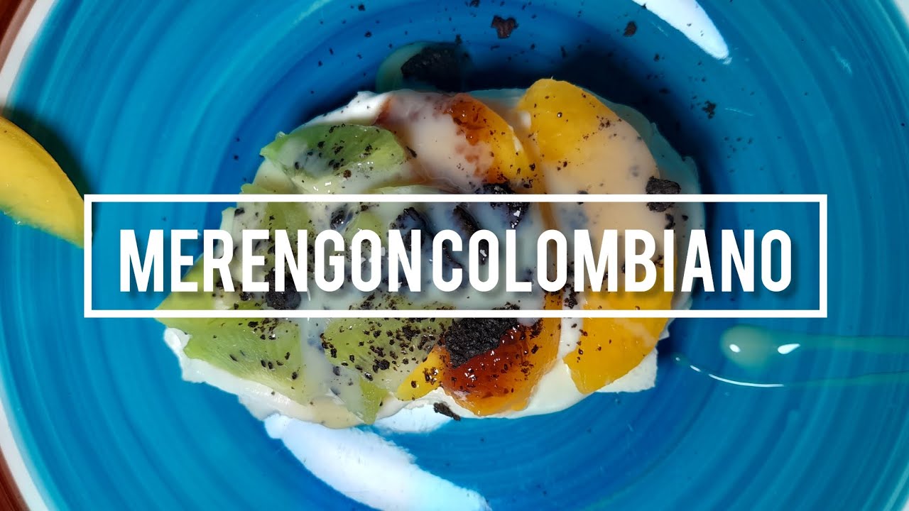 COMO HACER UN MERENGON COLOMBIANO| MERENGON CON FRUTA🍓🥝🍑|PASO A PASO ...