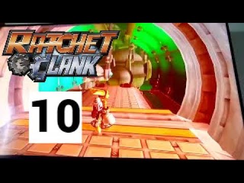 Ratchet & Clank 1 Parte 10 Impianto Robotico (2 visita) & Flotta di ...
