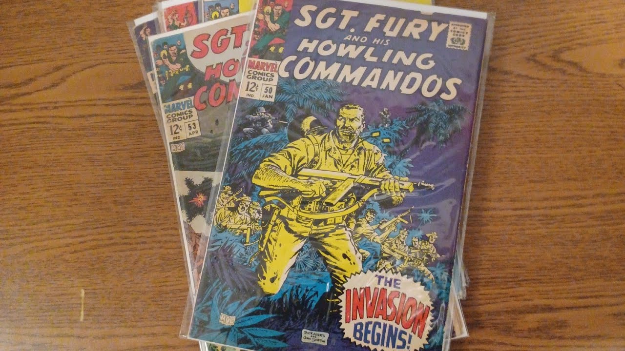 Sgt Fury and the Howling Commandos Comic Purchase from Whatnot - YouTube
