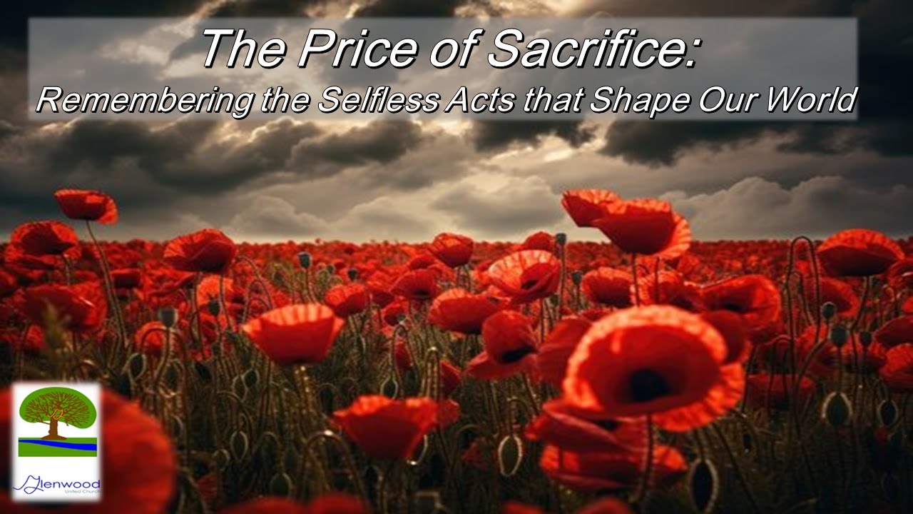 November 10, 2024, 10:30am: The Price of Sacrifice - YouTube