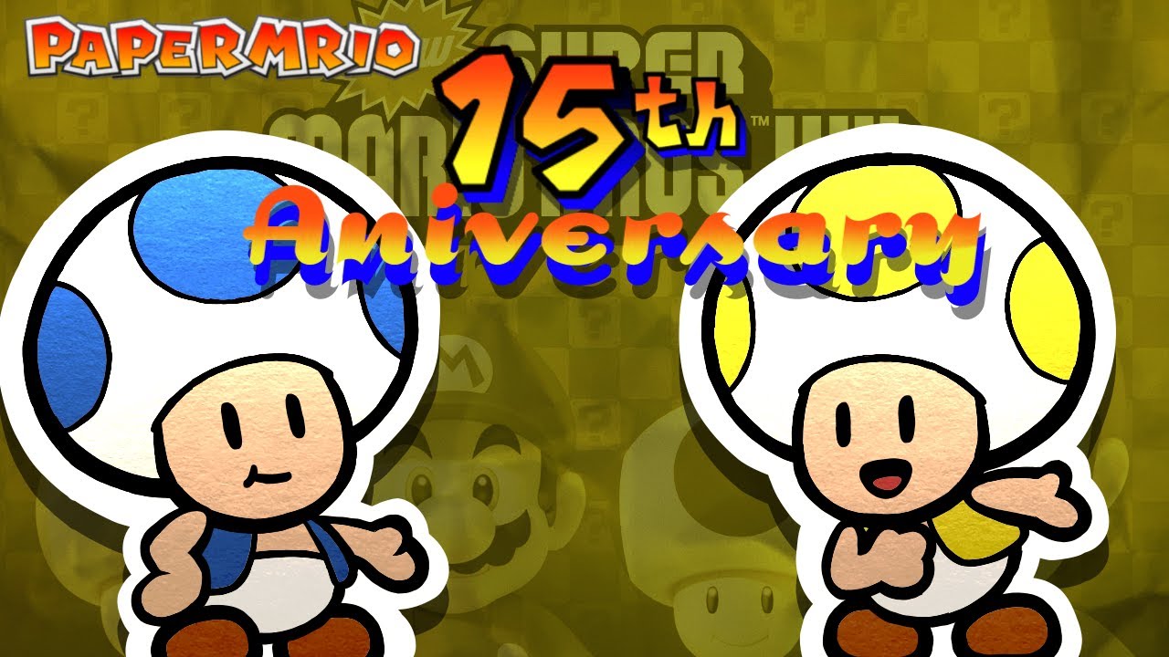 Blue And Yellow | Paper Mario Stop-Motion Compilation - YouTube