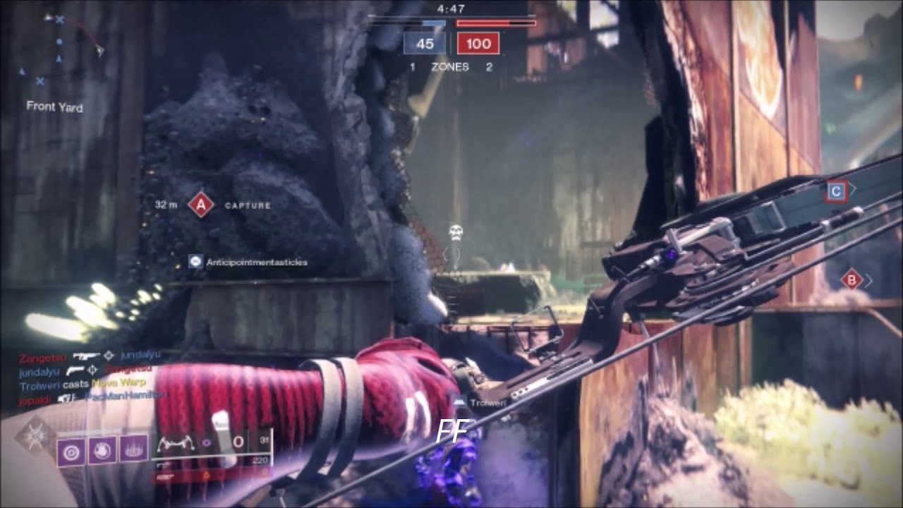 Destiny 2 bow and arrow - YouTube