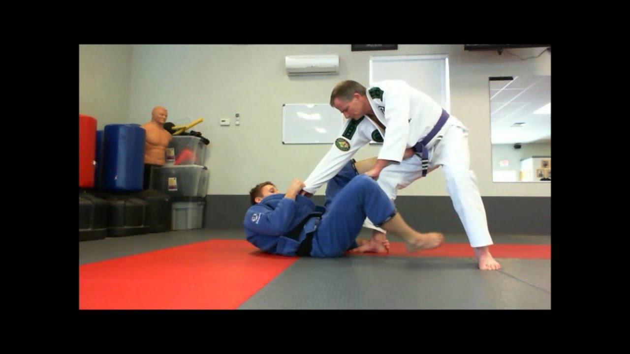 Hook Sweep from Standing Guard Pass.wmv - YouTube