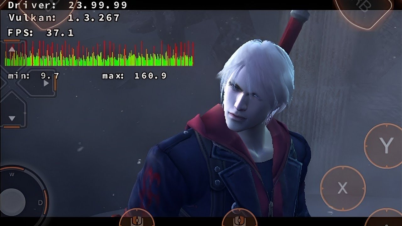 Mobox (UPDATE ESYNC) | Devil May Cry 4 (setting low full speed ...