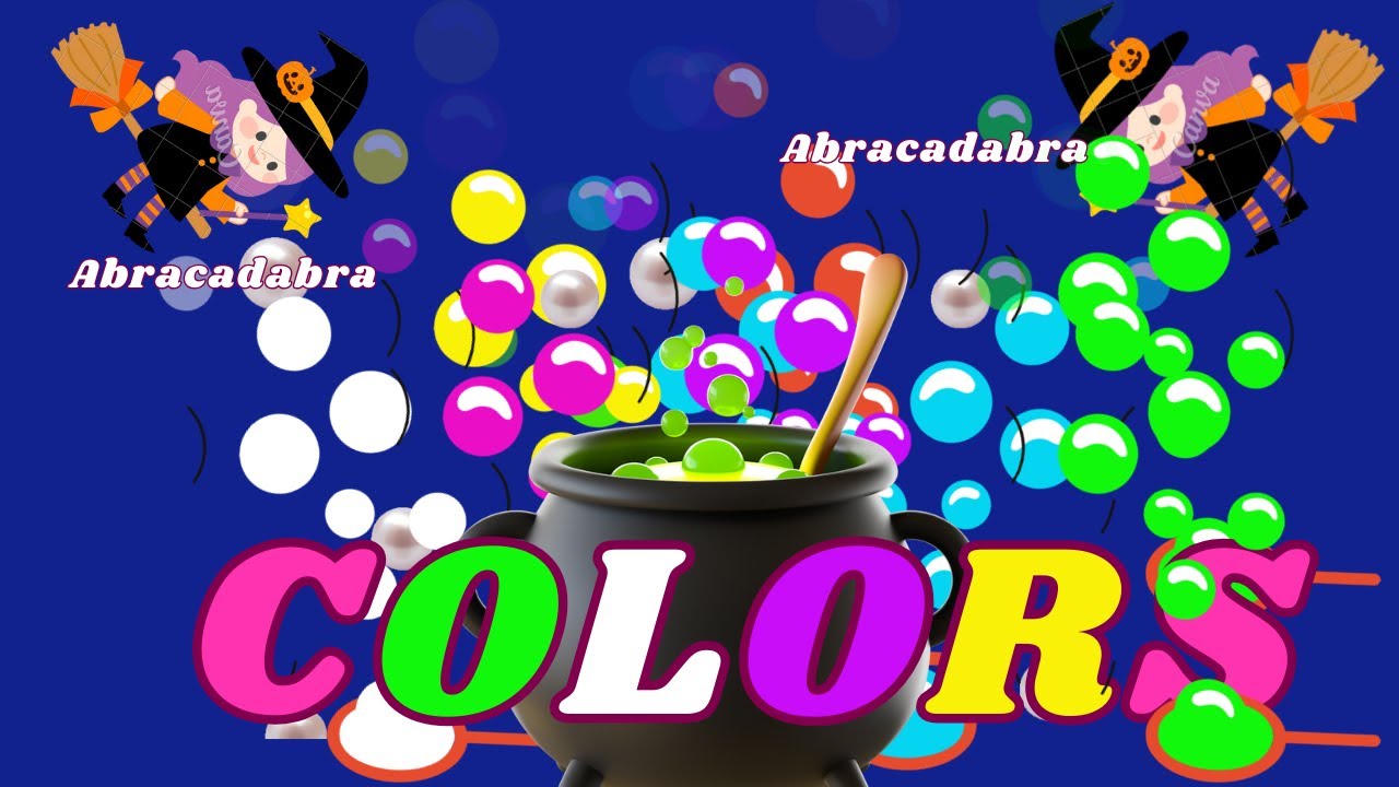 The Colors Song(with bubbles)KidsNursery Rhymes& kids song/Super Song ...