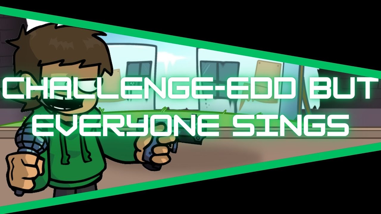 FNF Challenge-Edd but every turn a new character sings - YouTube