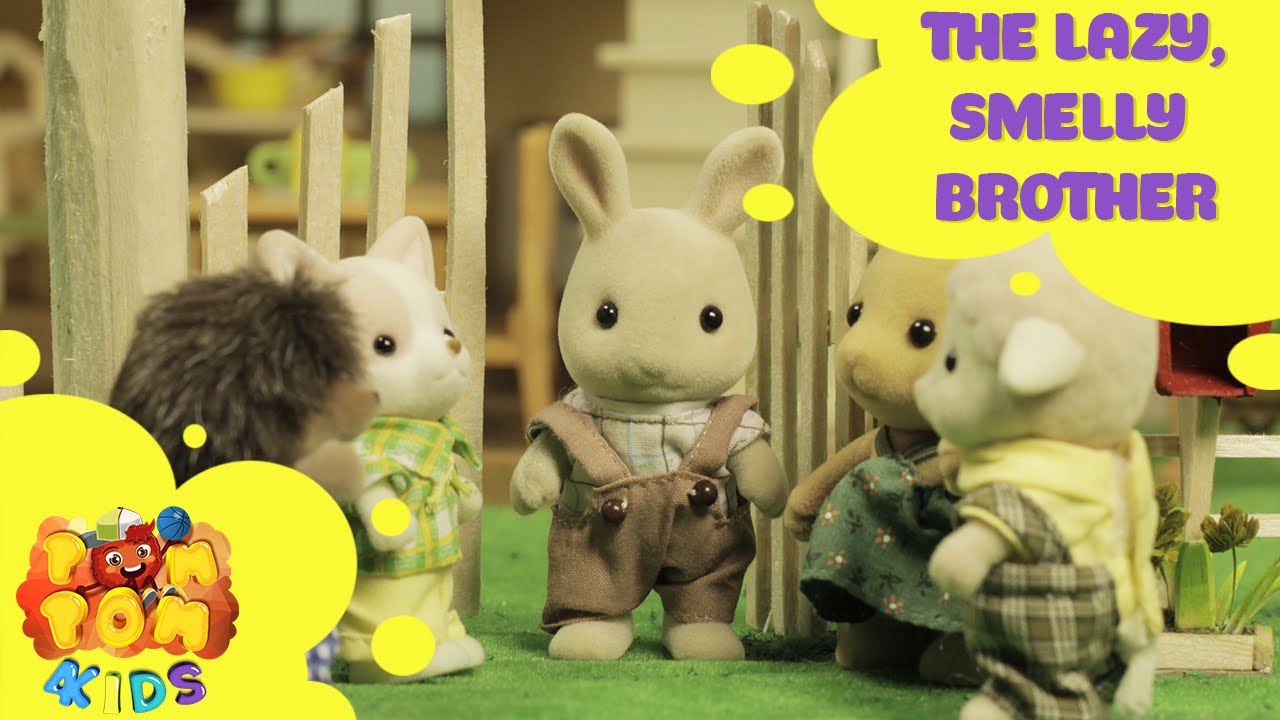 Kids Cartoon 2016 - Rabbit Story – Episode 1 - The Lazy, Smelly Brother ...