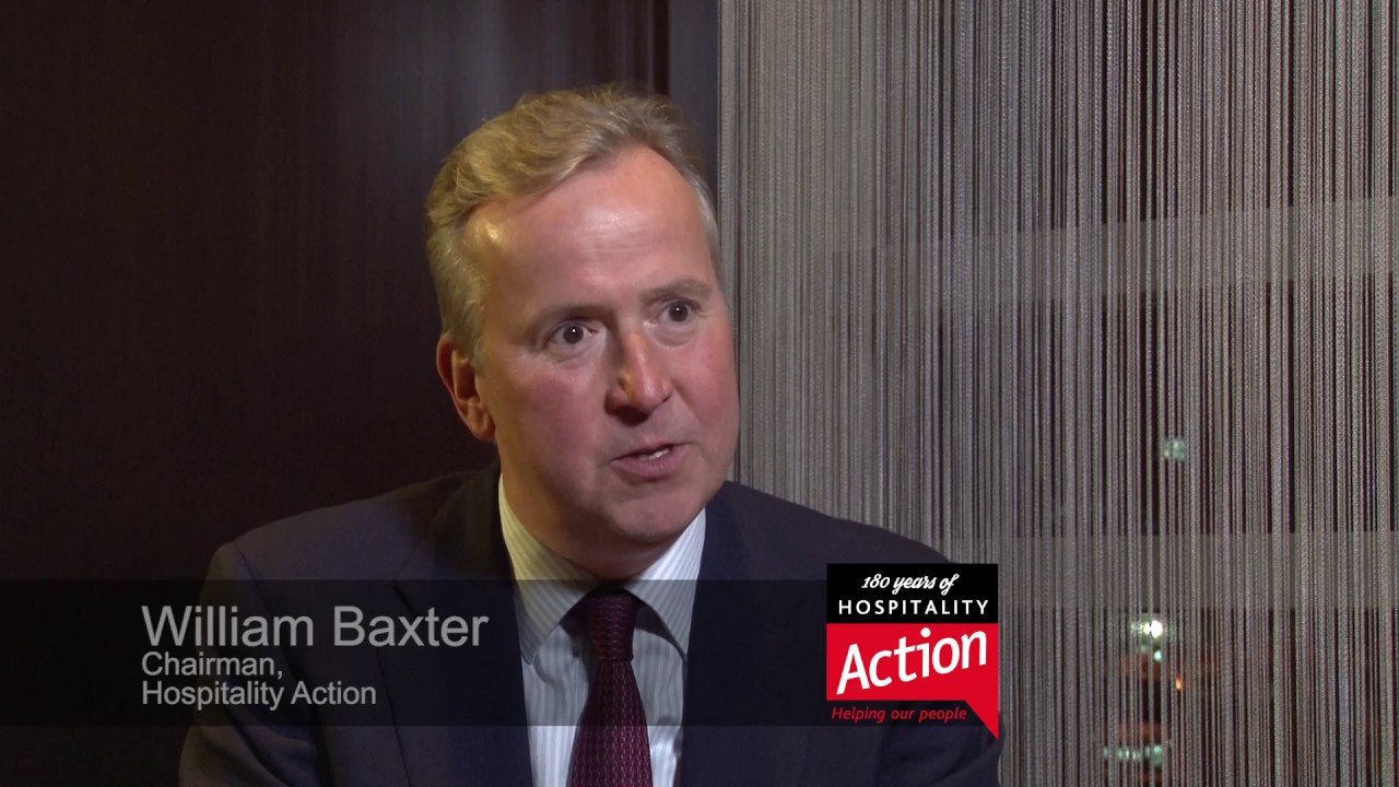 William Baxter CBE, Hospitality Action - YouTube