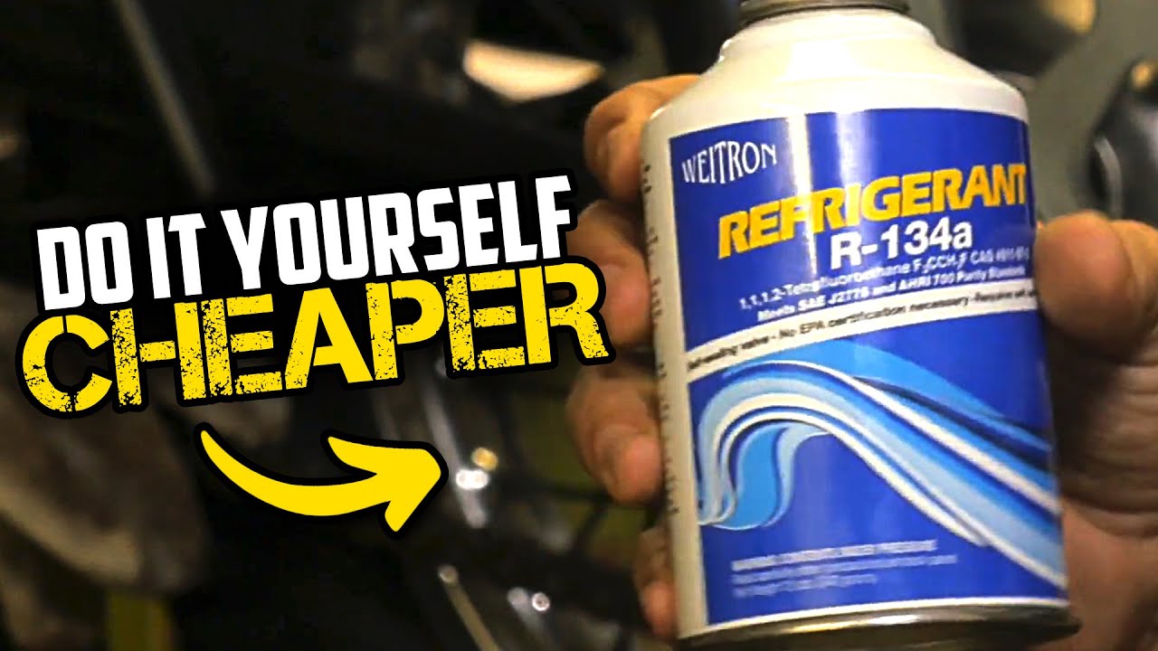 Car A/C Not Cold - DIY Refill / Recharge and Check Air Conditioning ...