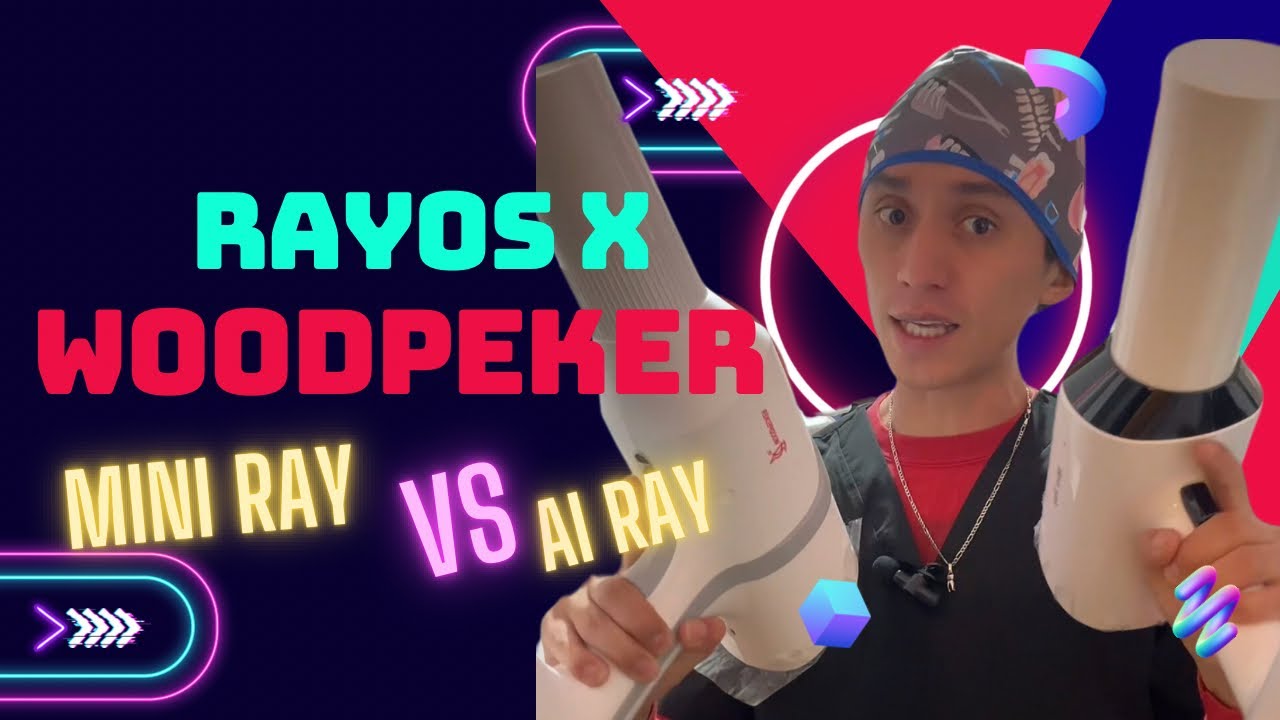 Rayos x portátiles mini ray y ai ray woodpeker - YouTube