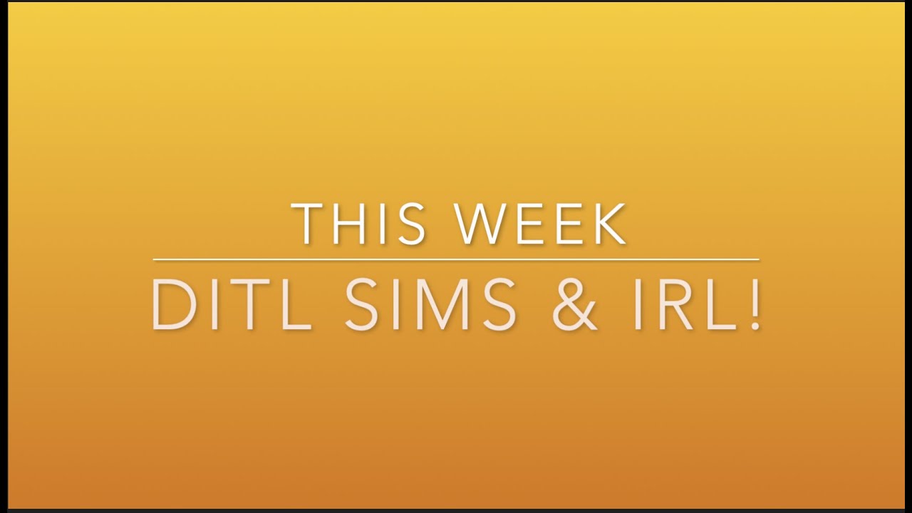 dItl sIms & Irl - YouTube