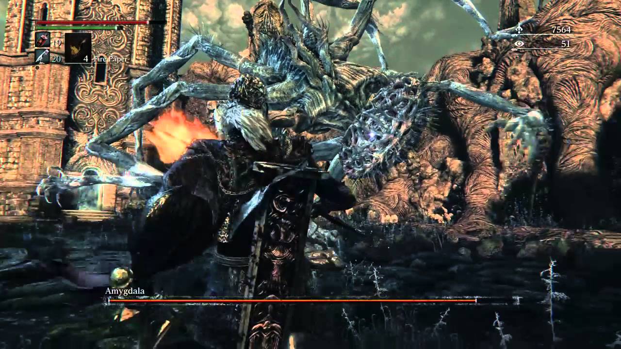 Bloodborne- Amygdala boss fight - YouTube