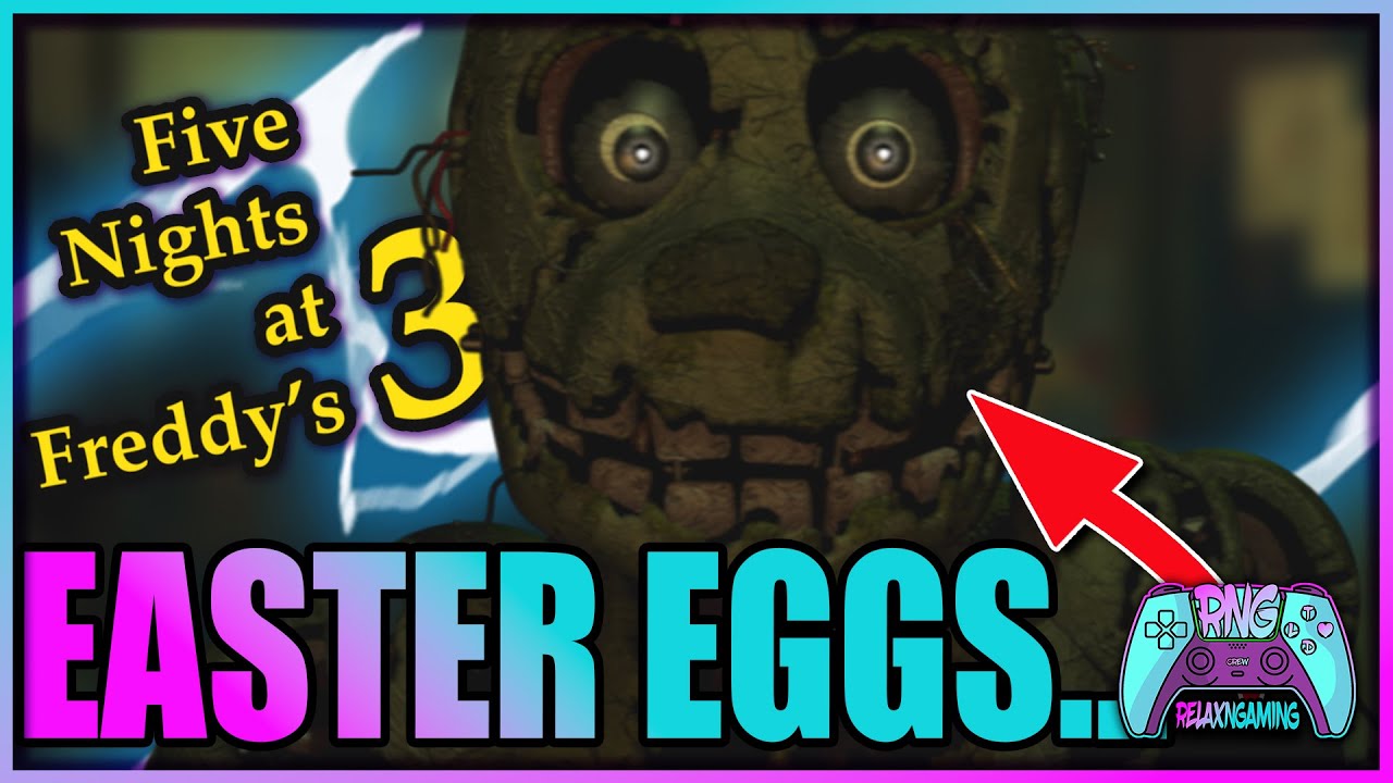 TOP 5 FNAF 3 EASTER EGGS - Five Nights at Freddys (Deutsch) - YouTube
