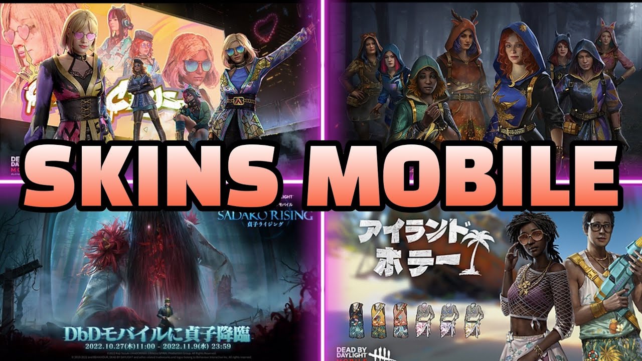 TODAS LAS SKINS EXCLUSIVAS DEAD BY DAYLIGHT MOBILE Y COMO OBTENERLAS ...
