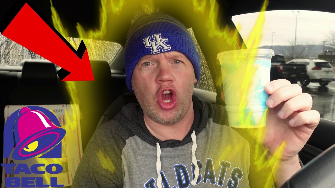 Taco Bell Island Blue Raspberry Freeze (Reed Reviews) - YouTube