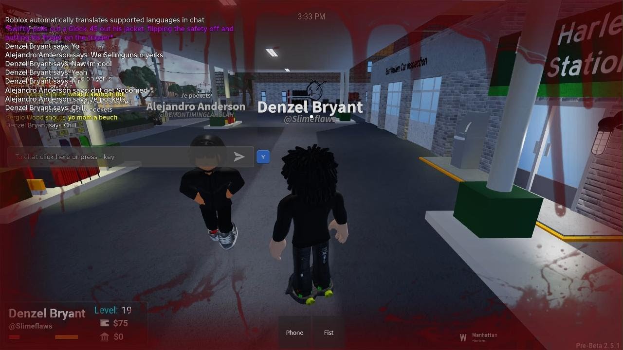 Today me and my Friend got rdm while playing a Roblox game - YouTube