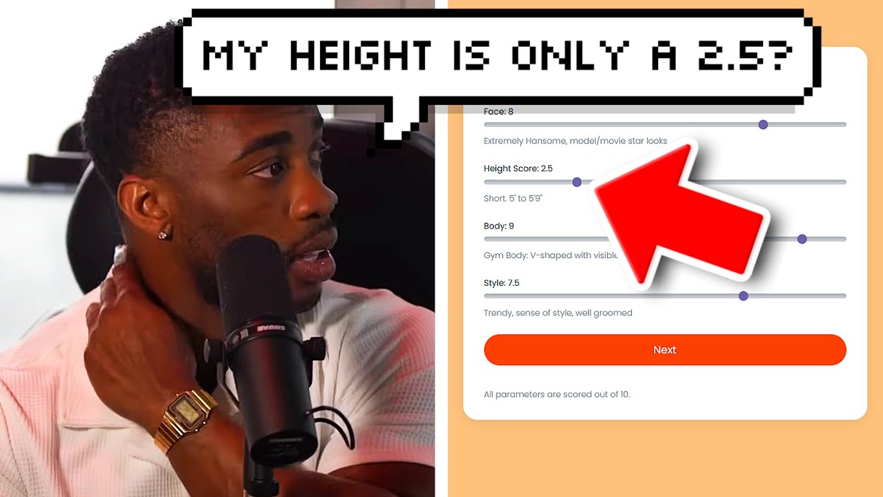 FITXFEARLESS TESTS HIS SEXUAL MARKET VALUE | SMV CALCULATOR - YouTube