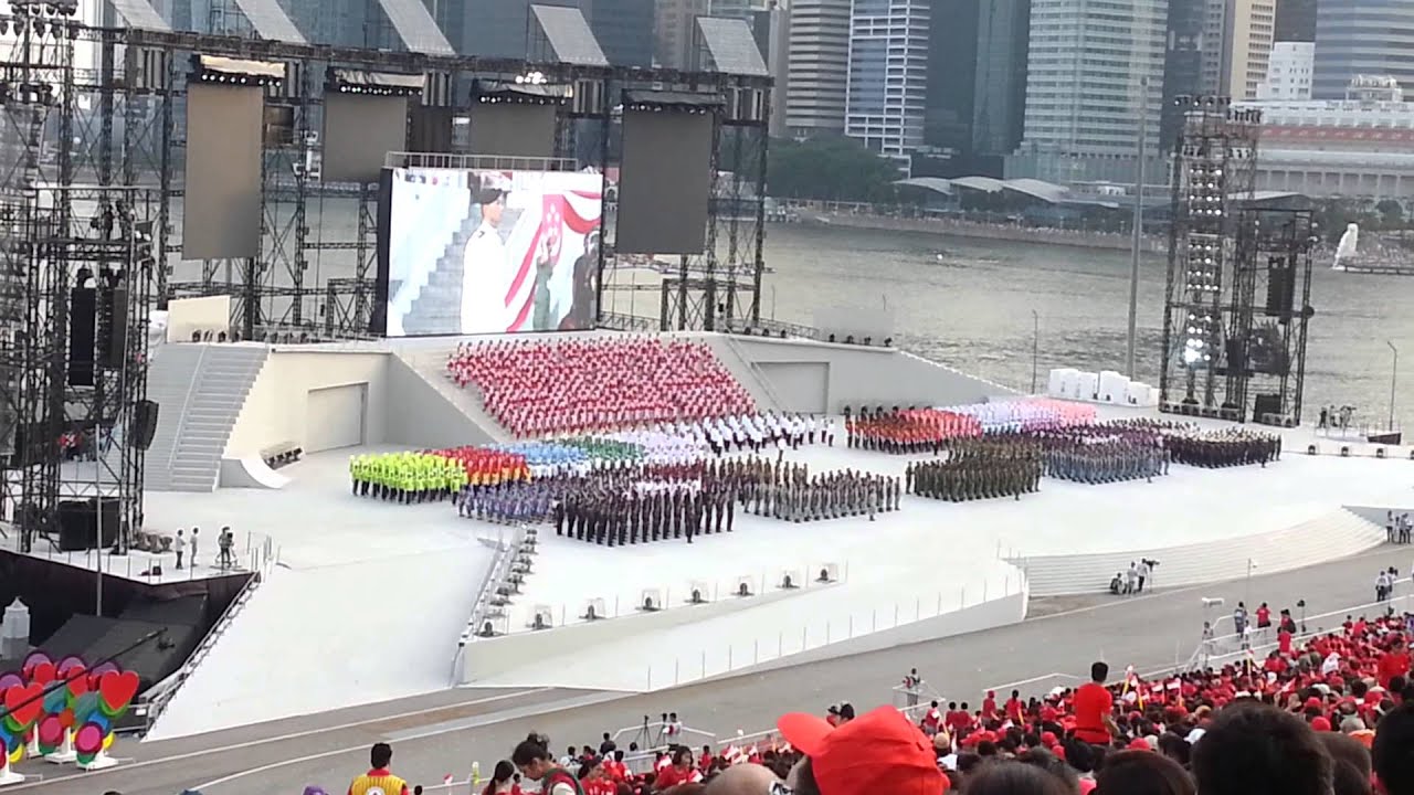 NDP 2013 NE Show 2 Marching Contingent Part 1 - YouTube
