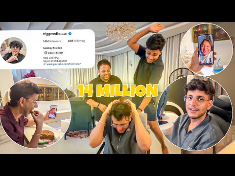14 million ki celebration pe Nischay & Harshit ne kiya challenge 