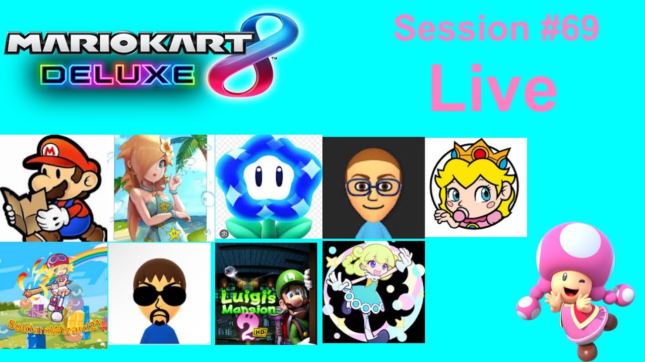 Mario Kart 8 Deluxe Stream #69 Collab with @jaydenkoolgamer7682 - YouTube