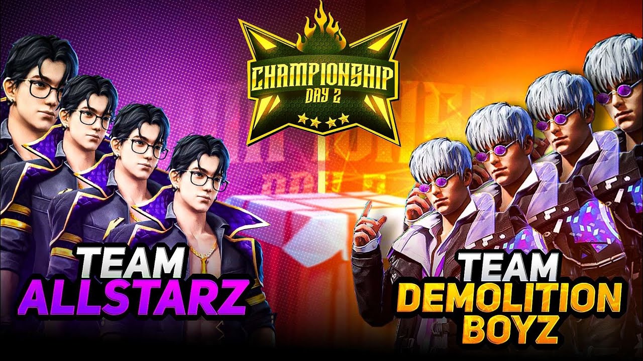 BG Official Tournament:- Day 3 Match - Team AllStarz Vs Team Demolition Boyz ️🔥|| - YouTube
