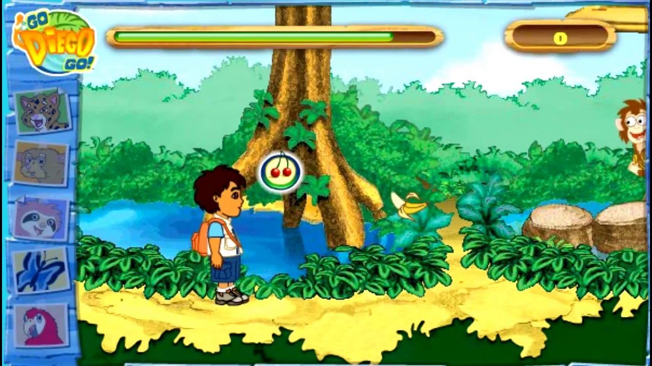 go diego go rain forest adventure - YouTube