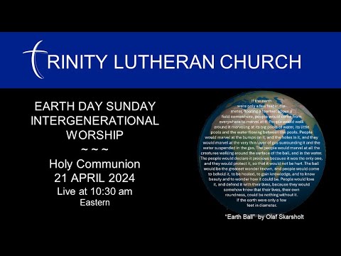 21 APRIL 2024 | EARTH DAY SUNDAY WORSHIP - YouTube