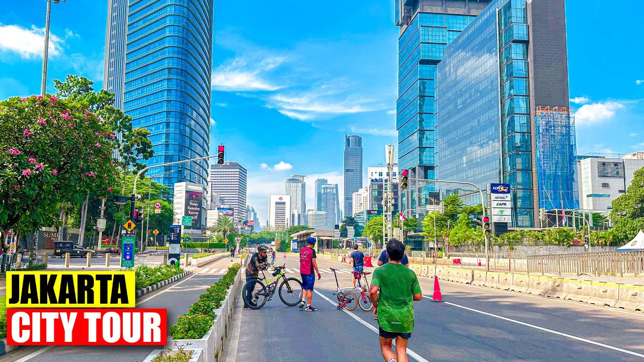 🔥Exploring Jakarta, Indonesia 🇮🇩 City Tour During Ramadan Day - YouTube