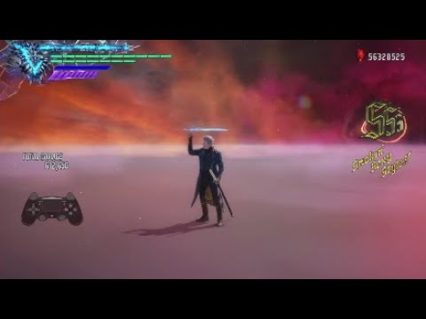 Devil may cry 5 Vergil doppleganger + round trip combo - YouTube