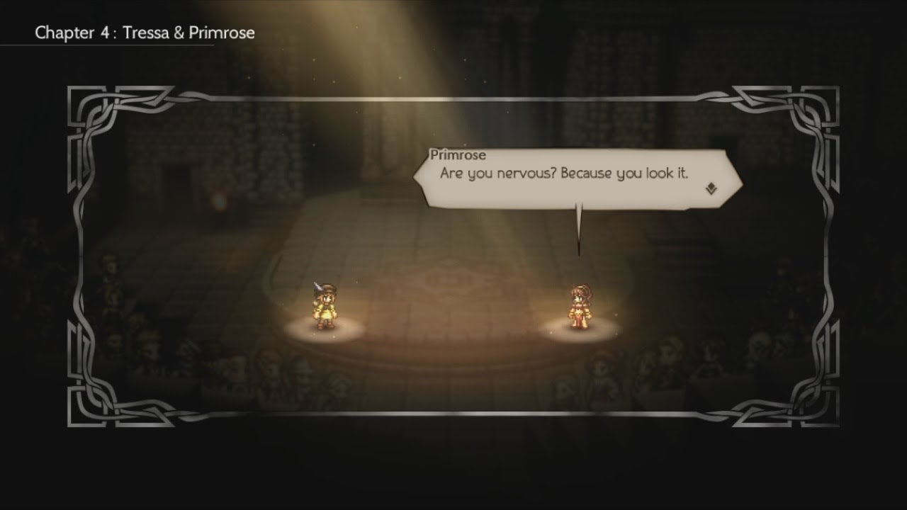 Octopath Traveler - Travel Banter - Chapter 4: Tressa & Primrose - YouTube