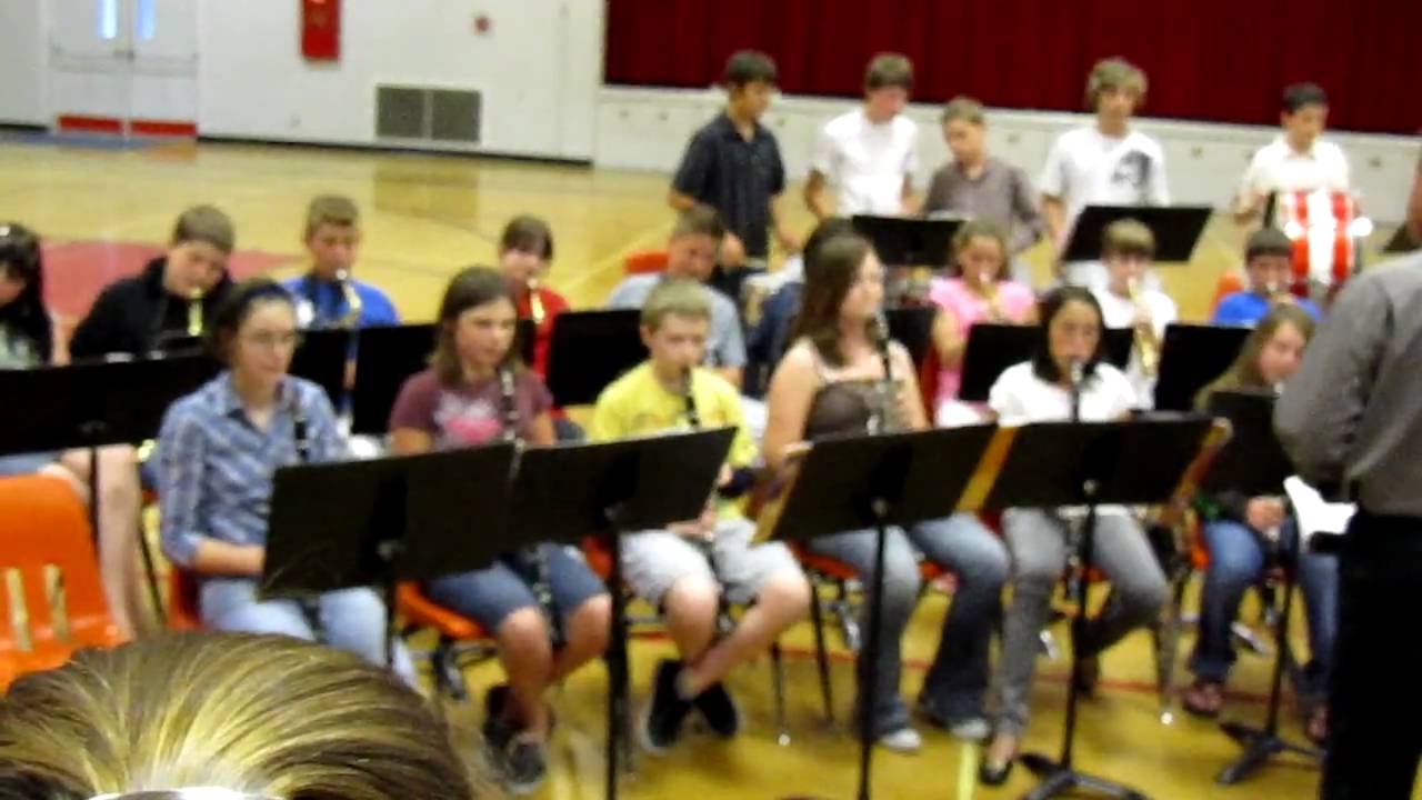6th Grade Fleming Middle School Band Final Concert part 2 of 2 - YouTube