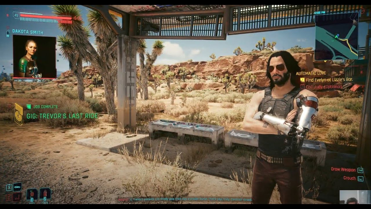 Cyberpunk 2077 - Gig: Trevor's Last Ride / Retrieving Trevor's Body ...