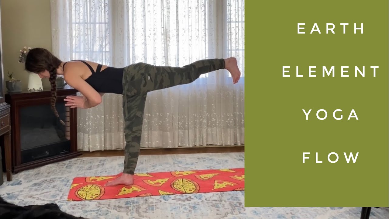 Earth Element Yoga Class (50 Min Vinyasa Yoga Class) - YouTube