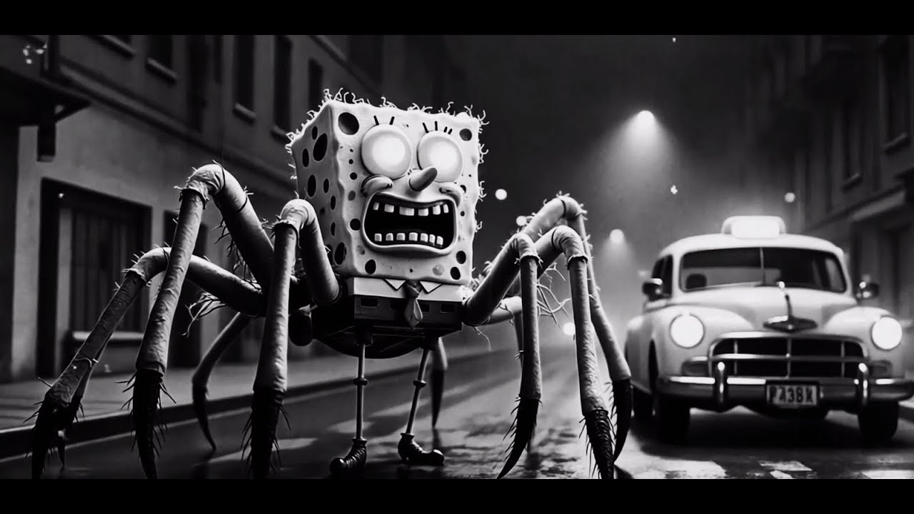 The SpiderBob. The Story of Transformation. (A SpongeBob parody) - YouTube