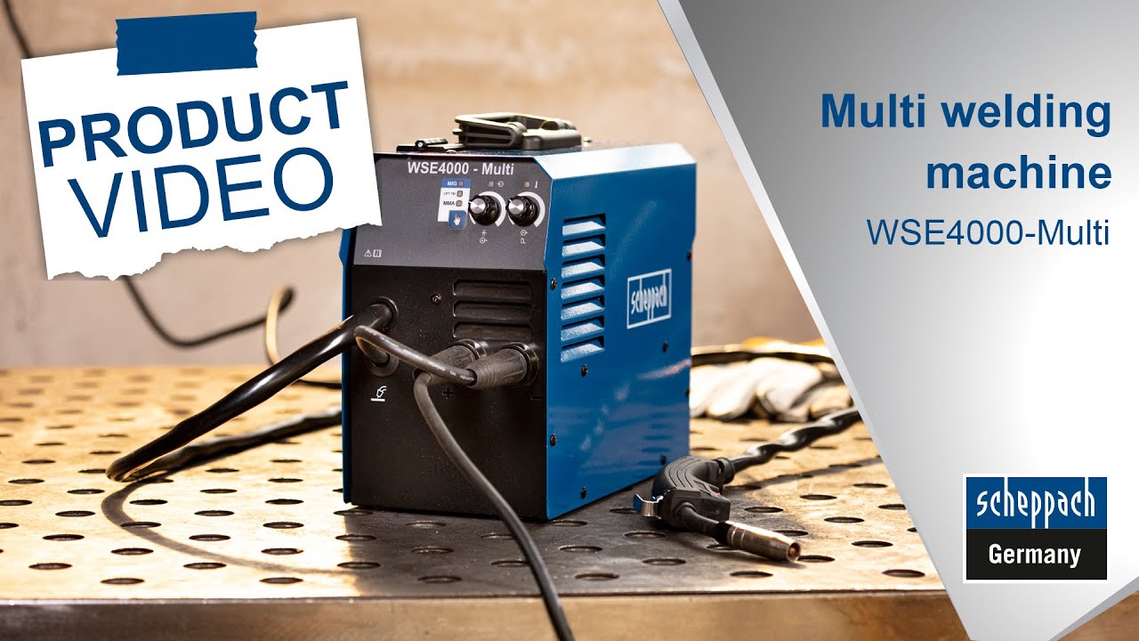 Multi Welding Machine - WSE4000 Multi - YouTube