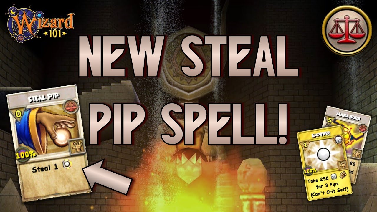 Wizard101: MAX BALANCE PvP (140): *NEW* STEAL PIP Spell! - YouTube
