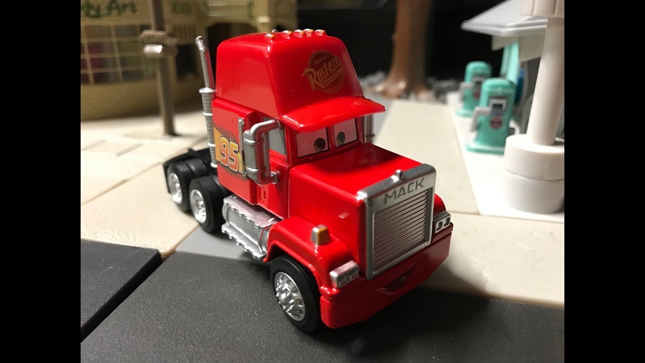 Mattel Pixar Cars 2018 Precision Series Mack Die-cast - YouTube