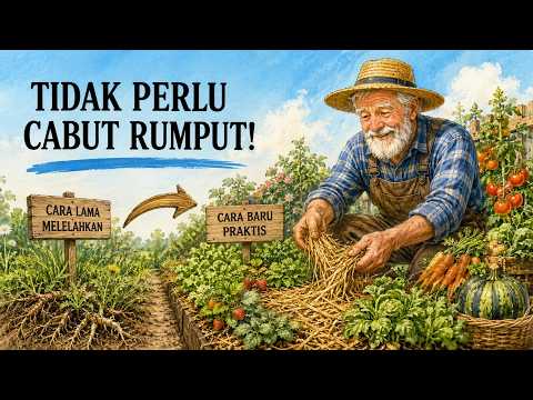 Berhenti Mencabut Rumput! Kesalahan fatal ini buat gulma makin subur dan merusak tanah