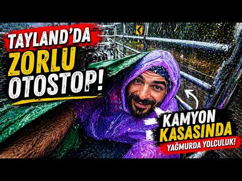 Tayland'da Macera Dolu Otostop! - UNUTULMAZ Bir Yolculuk!  *127
