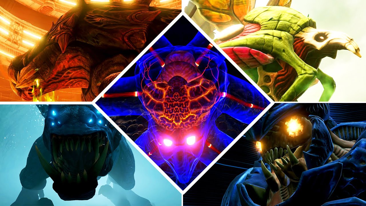 Metroid Prime Remastered 4K - All Bosses - YouTube