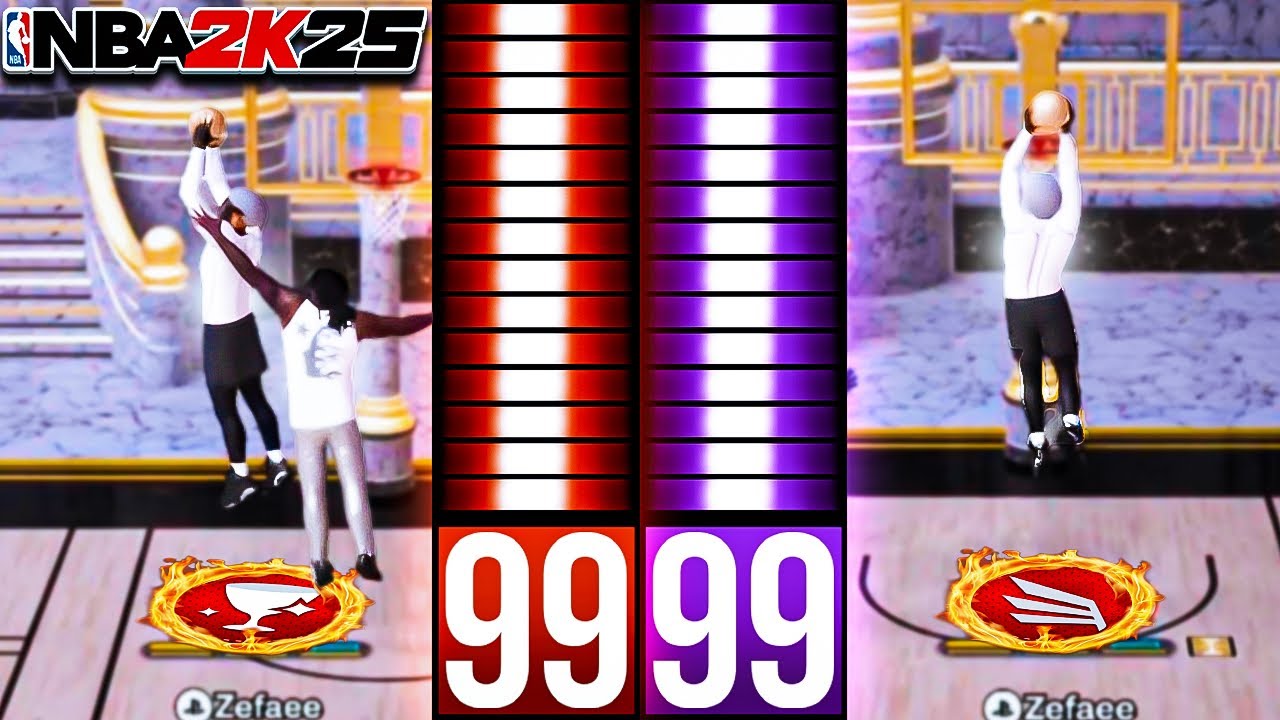 BEST BIG MAN BUILD in NBA 2K25! 99 Offensive Rebound & 97 Strength is ...