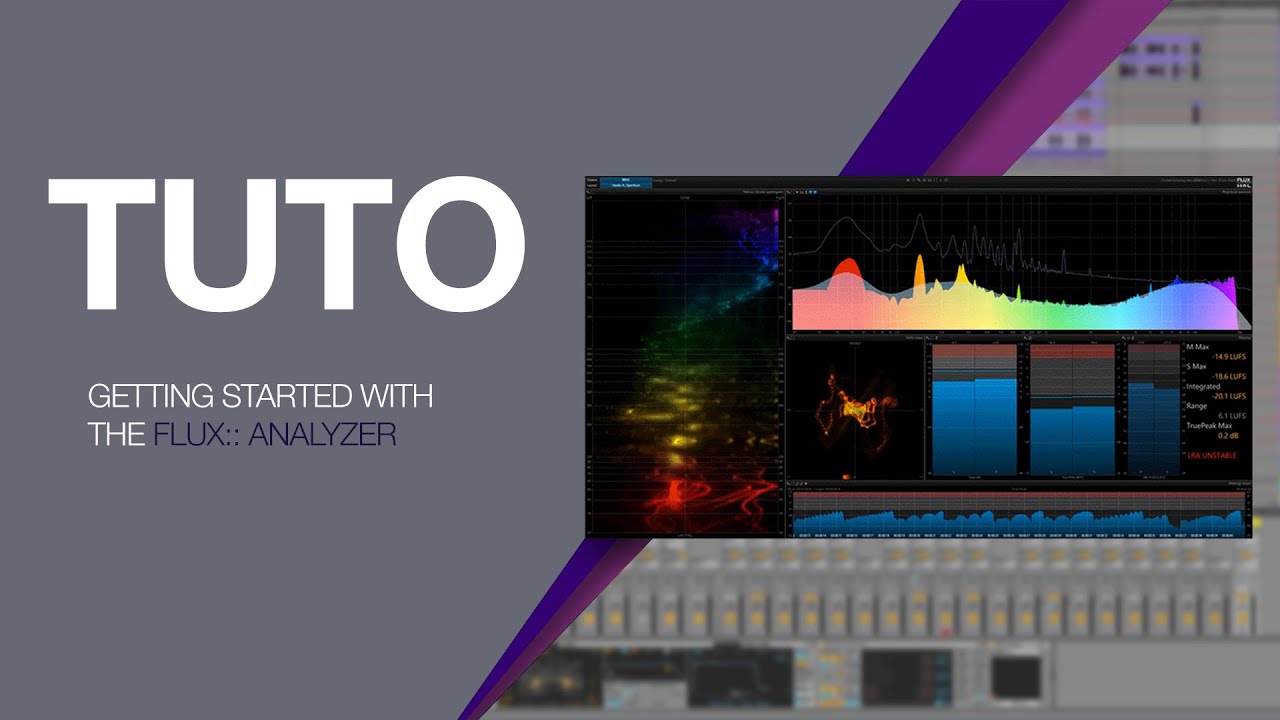 Getting started with the FLUX:: Analyzer - YouTube